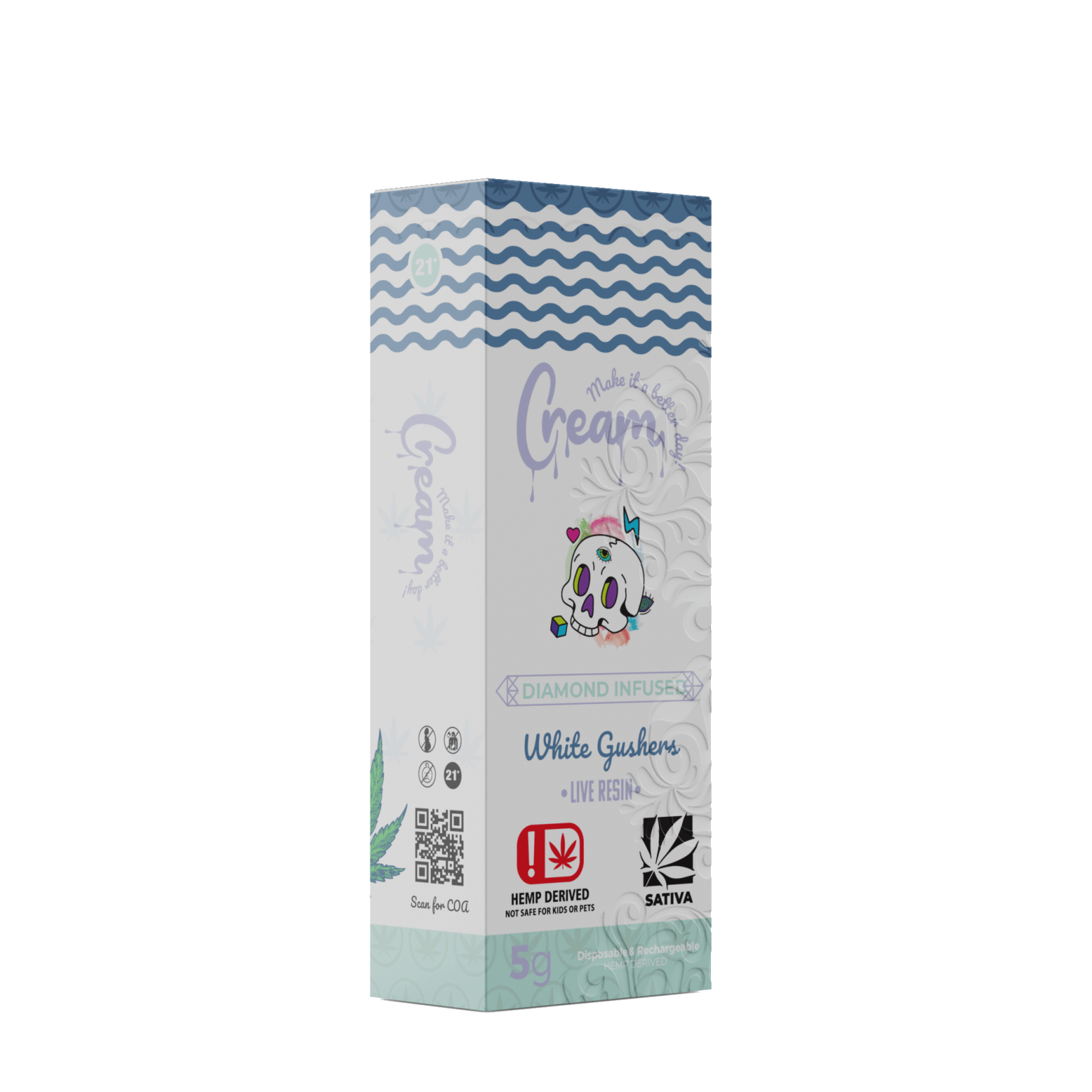 White Gushers Diamond 5g - The Hemp Haus Dispensary