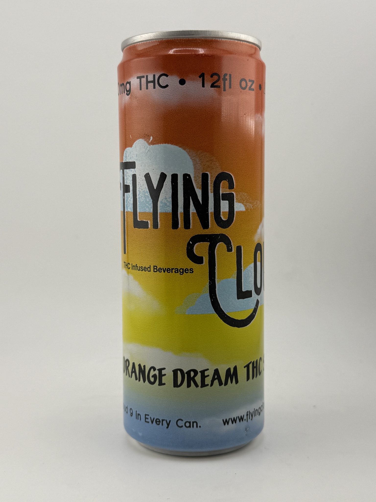 Flying Cloud Orange Dream 10 mg THC Soda - The Hemp Haus Dispensary